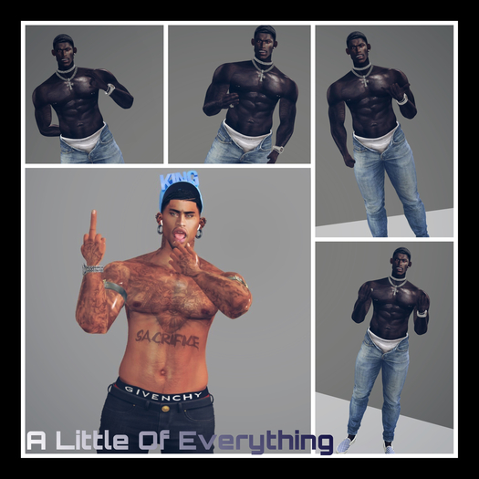 Second Life Marketplace - Sexy Thug FatPack Poses