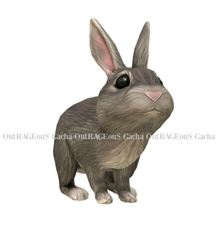 Second Life Marketplace - *HEXtraordinary* Bunny Companion - Silver