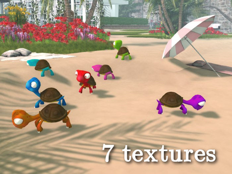 Second Life Marketplace - [RBR] Animesh Pet Turtle