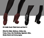 Second Life Marketplace - RH Ankle Boots with Thick Heels and Hud