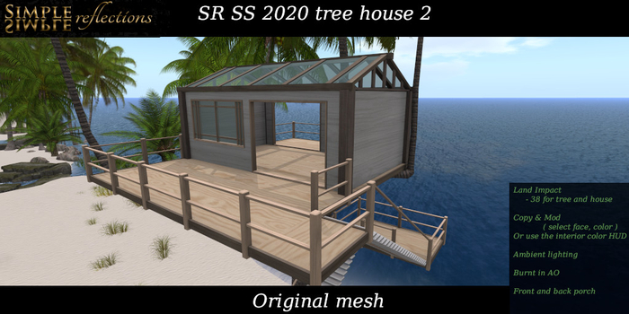 Second Life Marketplace - SR SS 2020 2nd tree house BOXED
