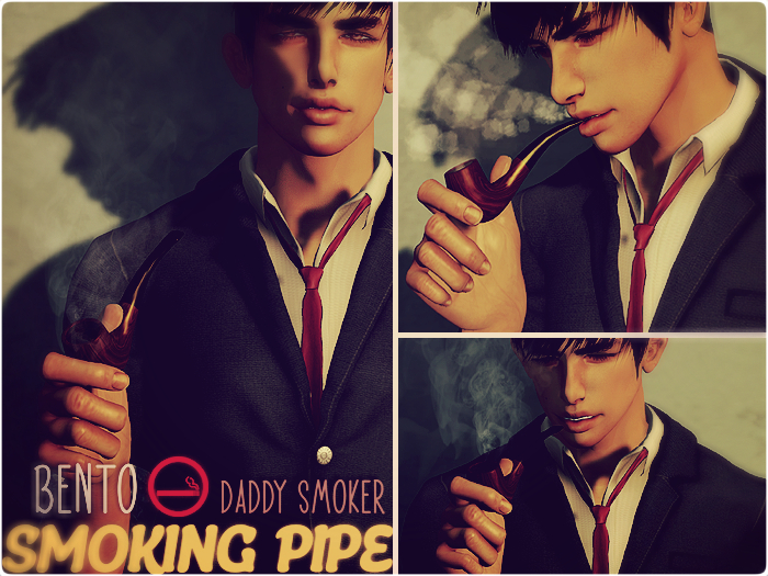 Second Life Marketplace - [M-BENTO-Ani] Smoking Pipe
