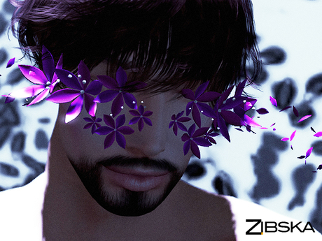 Second Life Marketplace - Zibska ~ Aniko Color Change Floral Mask with ...