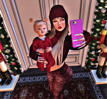 Second Life Marketplace - Lovett:Pose#52 selfie with my baby [cell ...