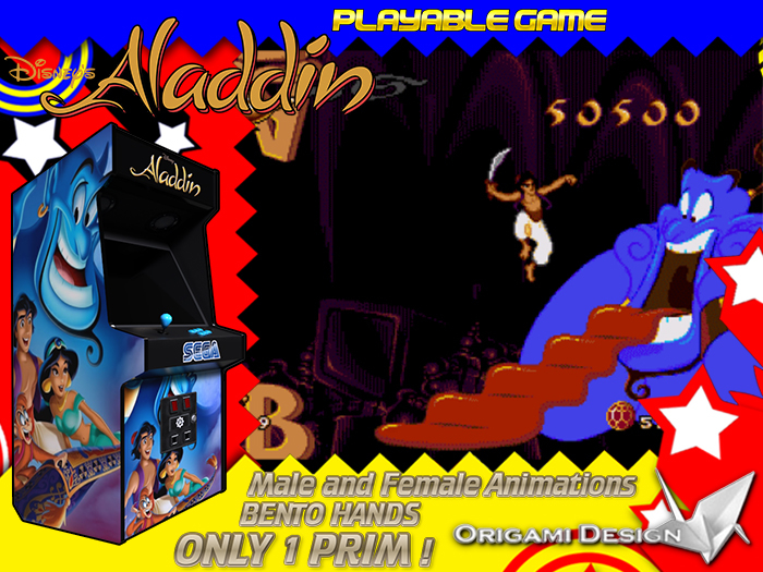 Second Life Marketplace - Arcade Aladdin (UPDATE 2021)