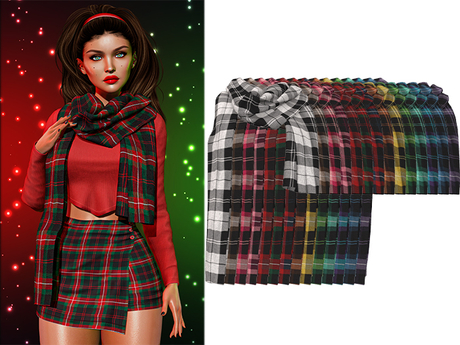 Second Life Marketplace - Mia Scarf [FATPACK]