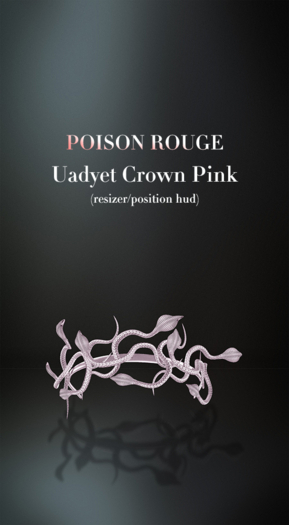 Second Life Marketplace - POISON ROUGE Uadyet Pink