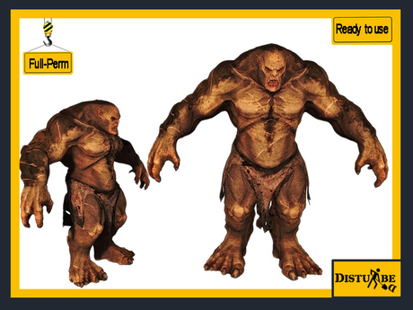 Second Life Marketplace - ::DisturbeD:: Troll - FULL PERM MESH