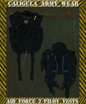 Second Life Marketplace - RUSSIAN PILOT 2 VESTS