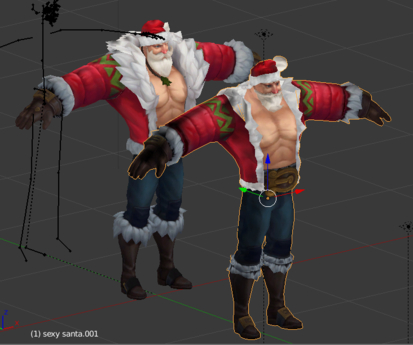 Second Life Marketplace - .:GBH:. Remodeled Sexy Santa normal size ...