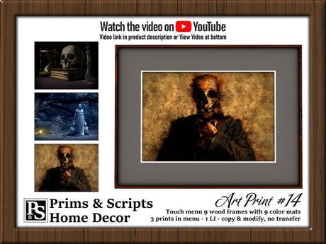 Second Life Marketplace - Prims & Scripts Home Decor Art Print #14