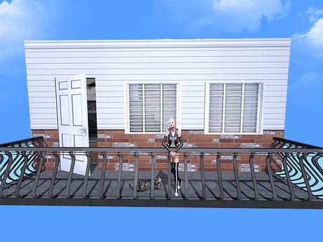 Second Life Marketplace - Balcony Pose & Prop