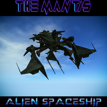 Second Life Marketplace - The Mantis - Destroyer Spaceship - FLYABLE ...