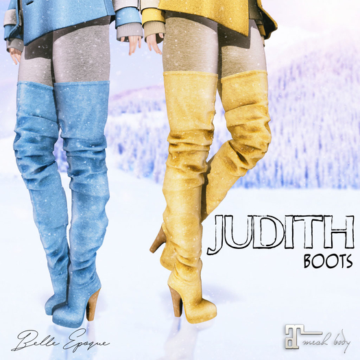 Second Life Marketplace - Belle Epoque { Judith Boots } DEMO