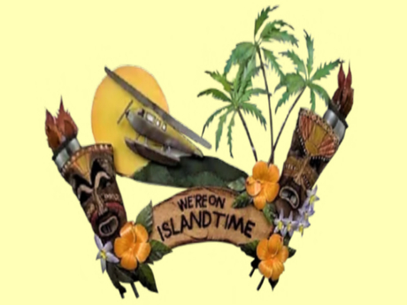 Second Life Marketplace - Beach Art Wall Decal Decor Nautical TIKI ...