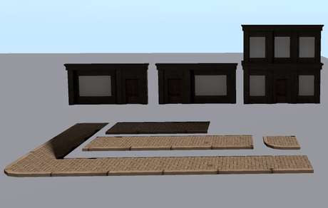 Second Life Marketplace - SciFi Mesh Store Front Assets