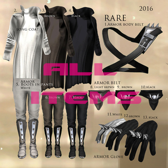 Second Life Marketplace - .::GB::.Armor Fantasy - Gacha Full Set - RARE