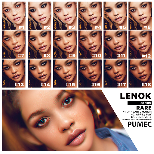 Second Life Marketplace - #15 --- PUMEC - LENOK - JUNE --- GENUS x BOM