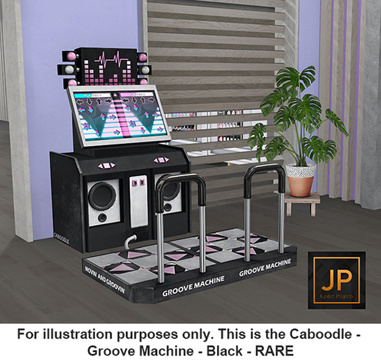 Second Life Marketplace - Caboodle - Groove Machine - Black - RARE ...