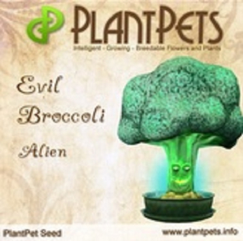 Second Life Marketplace - Plantpet Seed Evil Broccoli *Alien*