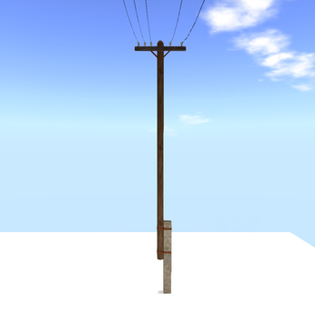 Second Life Marketplace - Transmission line v3 Mesh