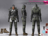 Second Life Marketplace - Full Perm Sci-fi Cyborg Combat Work Boots