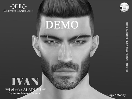 Second Life Marketplace - -[CL]- IVAN DEMO