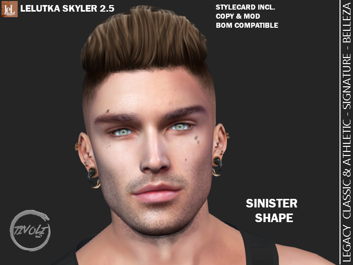 Second Life Marketplace - -Tivoli inc - Sinister shape ( lelutka skyler ...