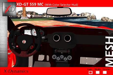 Second Life Marketplace - XD-GT 599 GTO Boxed V4