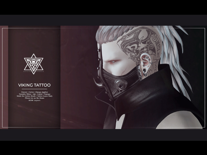 Second Life Marketplace - +Psycho Barbie+ [Viking Tattoo]