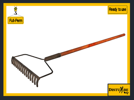 Second Life Marketplace - ::DisturbeD:: Garage Props - Rake - FULL PERM ...
