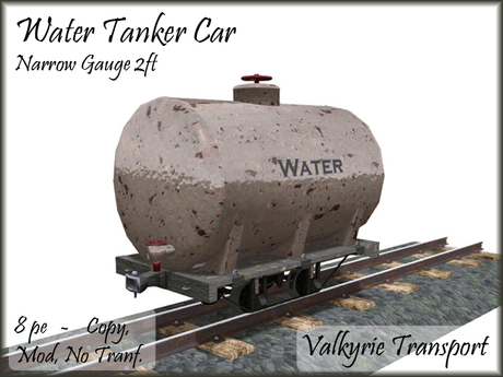 Second Life Marketplace - Valdora Trainset: Loco + 4 wagons + Basic ...