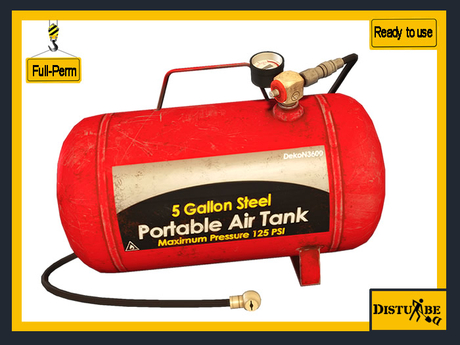 Second Life Marketplace - ::DisturbeD:: Garage Props - Compressed Air ...