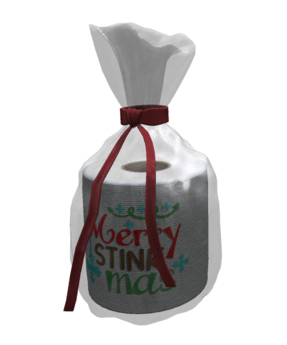 Second Life Marketplace - MadPea X-Mas Toilet Paper - Merry Stinkmas