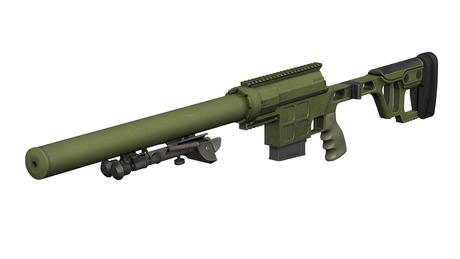 Second Life Marketplace - Scripted DVL10 Tactical Sniper Rifle by 3D ...