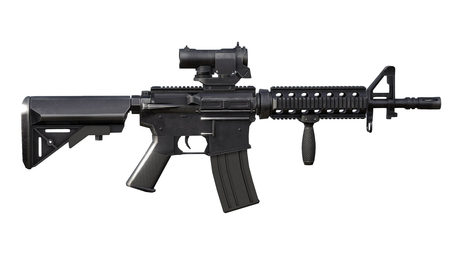 Second Life Marketplace - Scripted M4 CQB Tactical Assault Rifle by 3D ...