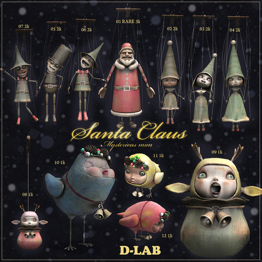 Second Life Marketplace - D-LAB Santa Claus 02