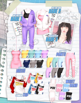 Second Life Marketplace - [V.C.LAB] Super Rookie GACHA. pants 05