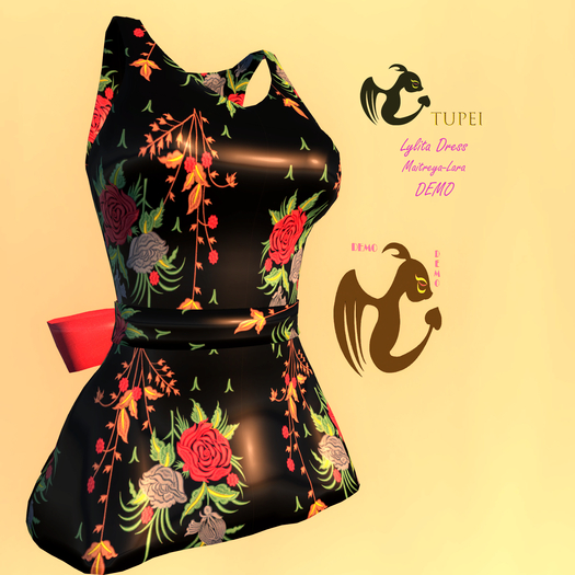 Second Life Marketplace - TuPei Lylia Dress - Maitreya DEMO