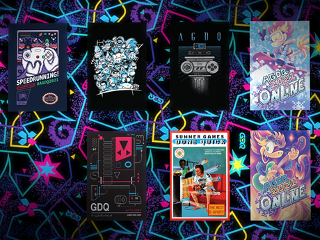 Second Life Marketplace - AGDQ 2021 Posters + GDQ Textures
