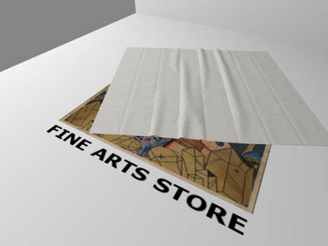 Second Life Marketplace - Drop Cloth - Clean - Artist Studio Copy/Mod