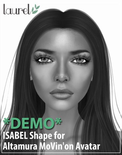 Second Life Marketplace - Isabel Shape for Altamura MoVin'on Avatar - DEMO