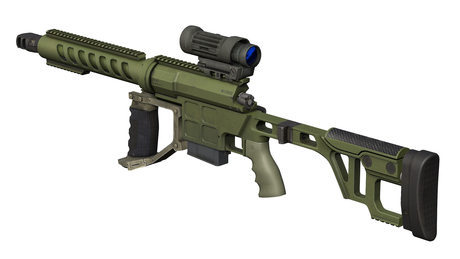 Second Life Marketplace - Scripted DVL Urbana CQB Tactical Sniper Rifle ...
