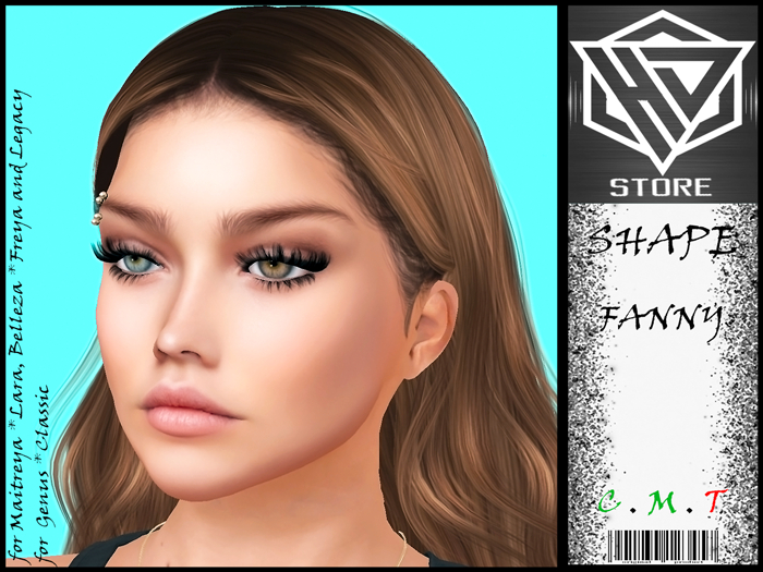 Second Life Marketplace - HD Store [shapes] - FANNY for Genus *Classic