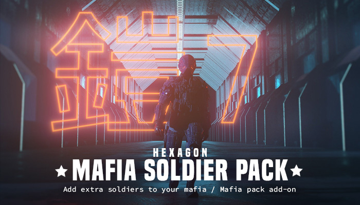 Second Life Marketplace - HEXAGON URBAN mafia soldier pack