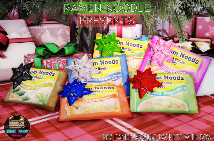 Second Life Marketplace - Junk Food - Ramen Presents