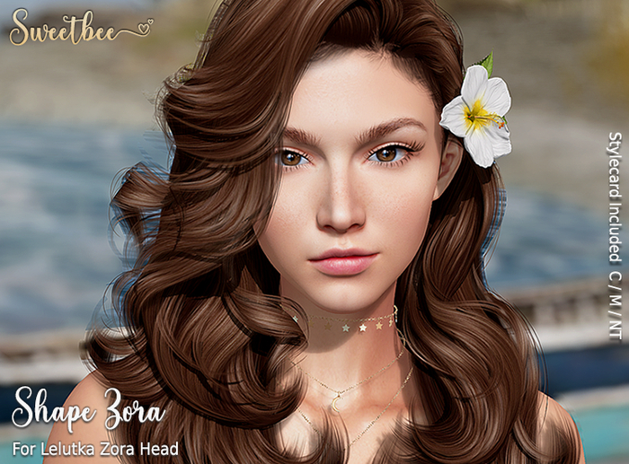 Second Life Marketplace - [Sweetbee] - Shape Zora (Lelutka Zora Head)