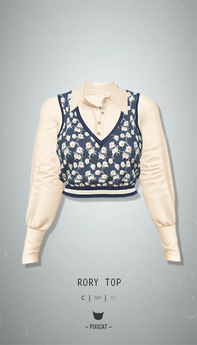 Second Life Marketplace - -Pixicat- Rory Top (Daisy)