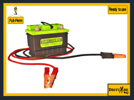 Second Life Marketplace - ::DisturbeD:: Garage Props - Car Battery ...