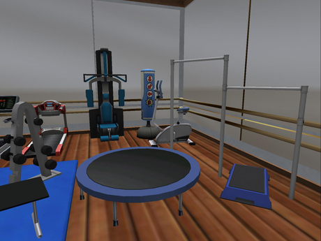 Second Life Marketplace - Oasis Gym Set Complete Mesh Animated